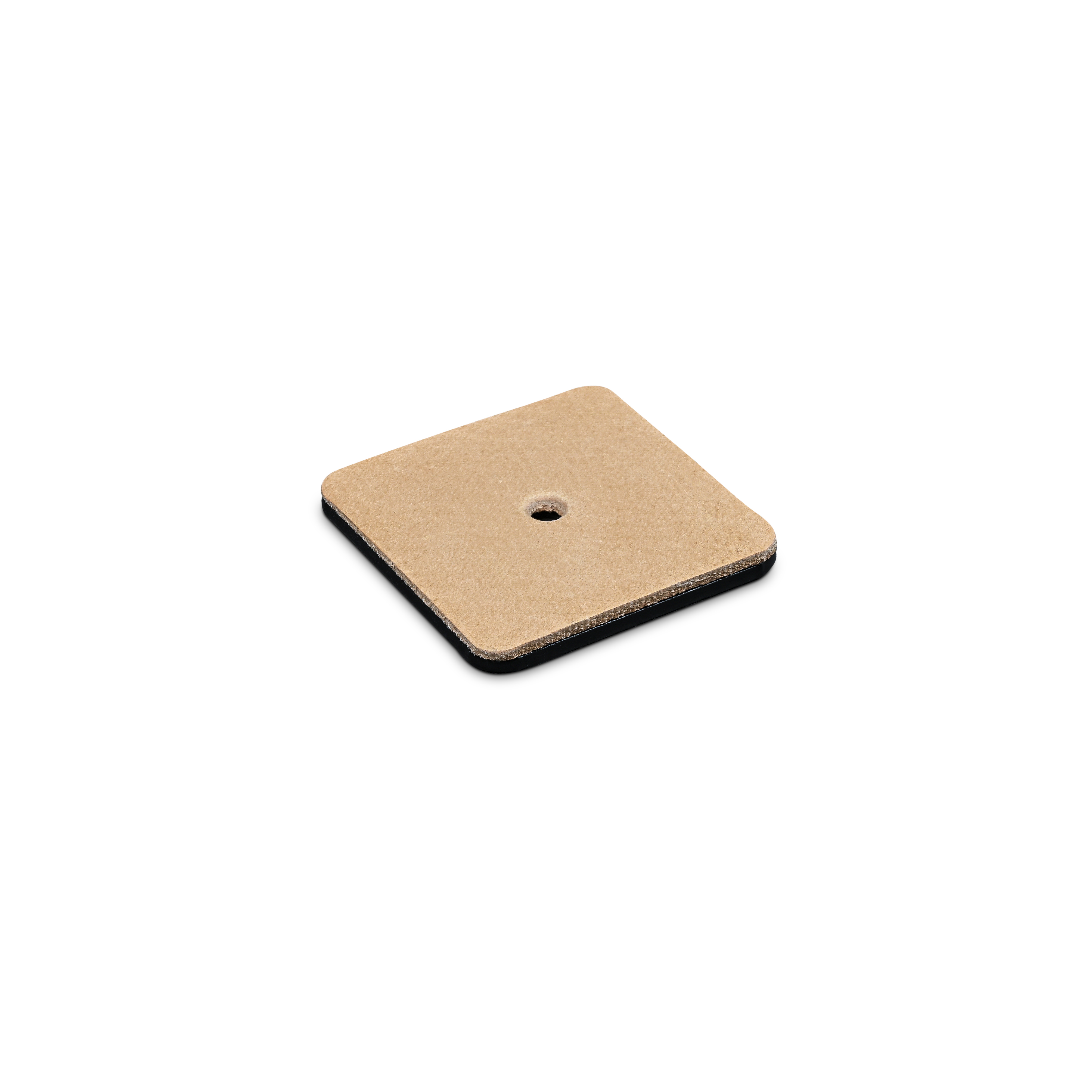 BRICKA COLMAR 50X50 SVART/NATUR LÄDER | Theofils